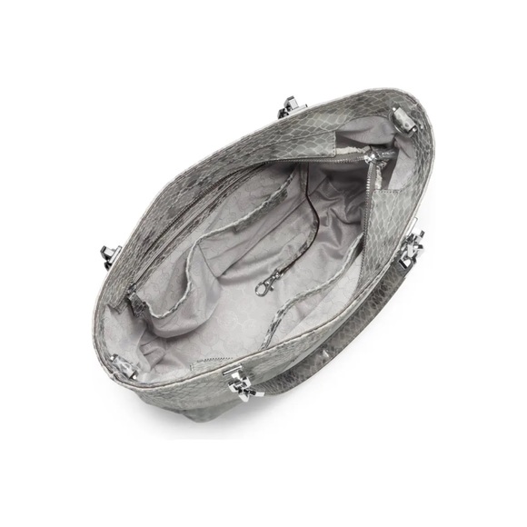 Michael Kors | Bags | Michael Kors Brooke Medium Python Embossed Tote ...